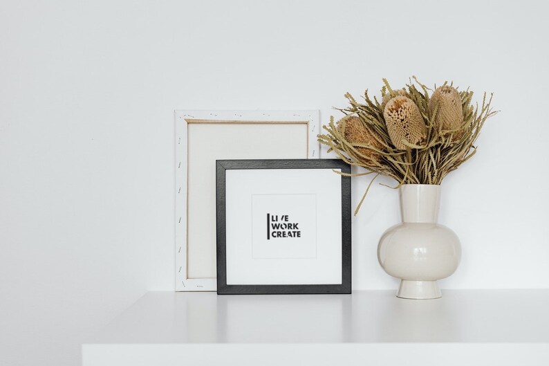 Live Work Create Downloadable Print - Etsy