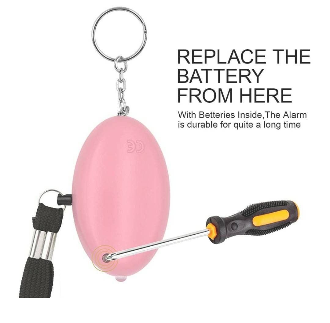 Personal Safety Alarm Keychain With Flashlight - Etsy