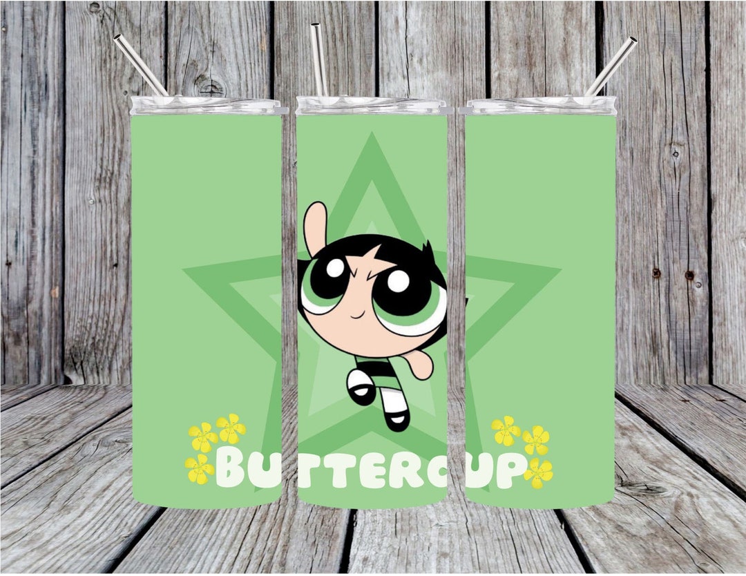 Powerpuff Girls Metal Stainless Steel Tumbler, Cartoon, 90s, Retro ...