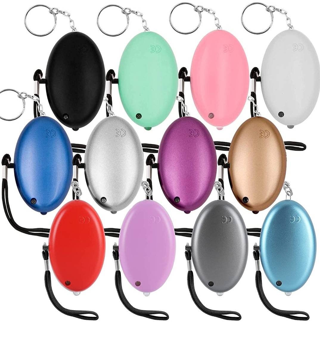 Personal Safety Alarm Keychain With Flashlight - Etsy