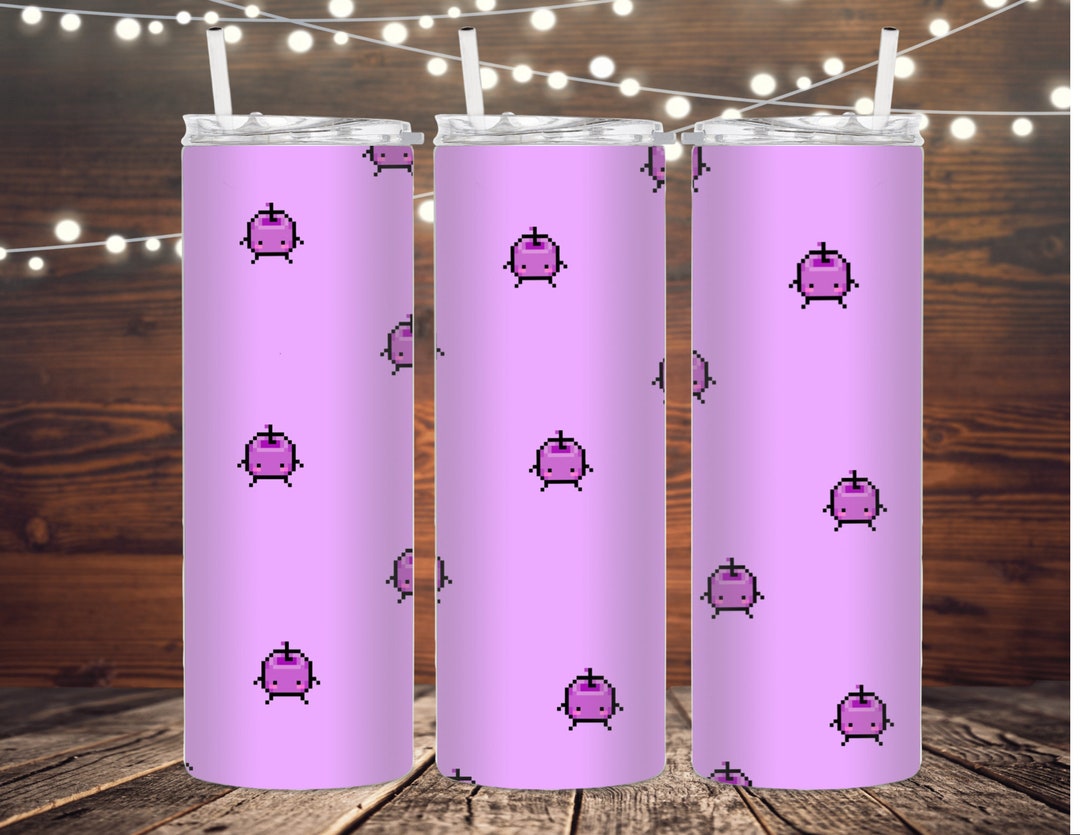 Purple Junimo Tumbler, Junimo, Stardew Valley Tumbler, Purple Tumbler ...