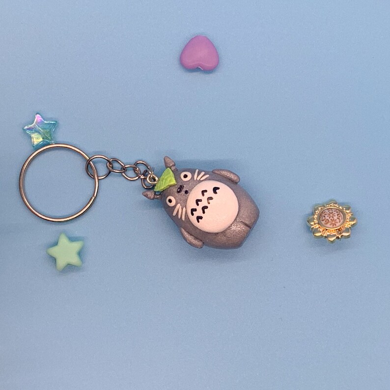 Totoro Keychain | Etsy
