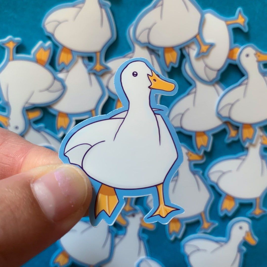Single Duck Sticker - Etsy