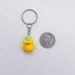 Duck Clay Keychain With Leaf Detail - Etsy