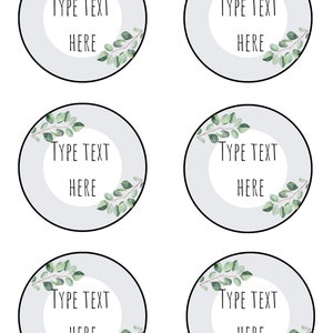 BOTANICAL Editable Labels | Student Labels | Boho Classroom | Modern ...