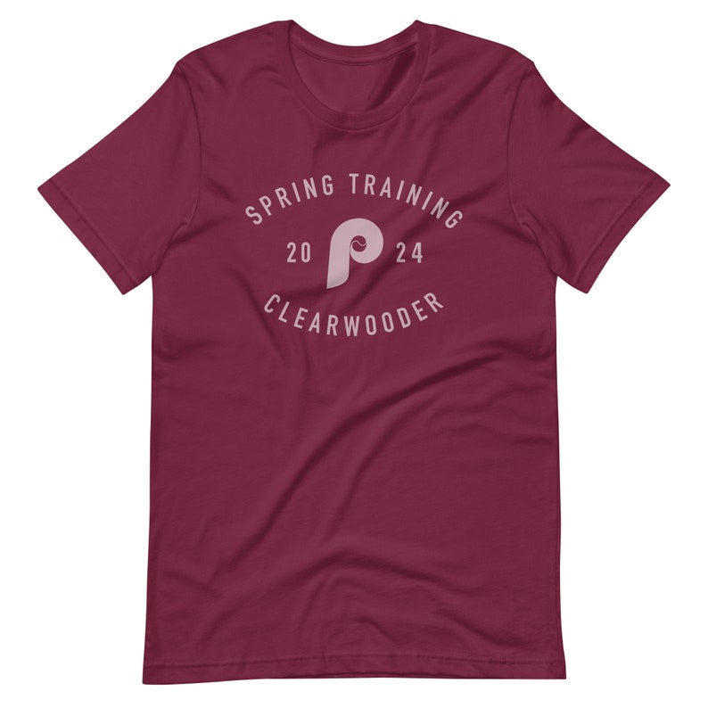 Unisex 2024 Clearwooder Phillies Spring Training Tee, Phillies Shirt ...
