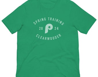 Unisex 2024 Clearwooder Phillies Spring Training Tee, Phillies Shirt ...