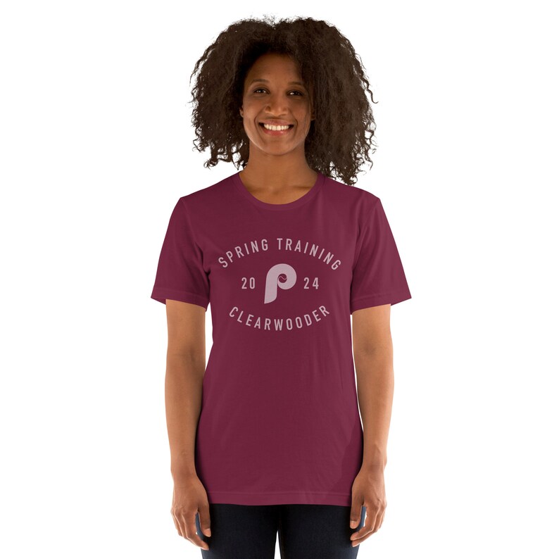 Unisex 2024 Clearwooder Phillies Spring Training Tee, Phillies Shirt ...