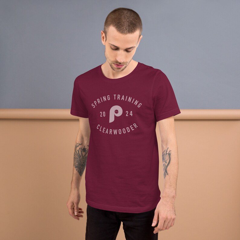 Unisex 2024 Clearwooder Phillies Spring Training Tee, Phillies Shirt ...