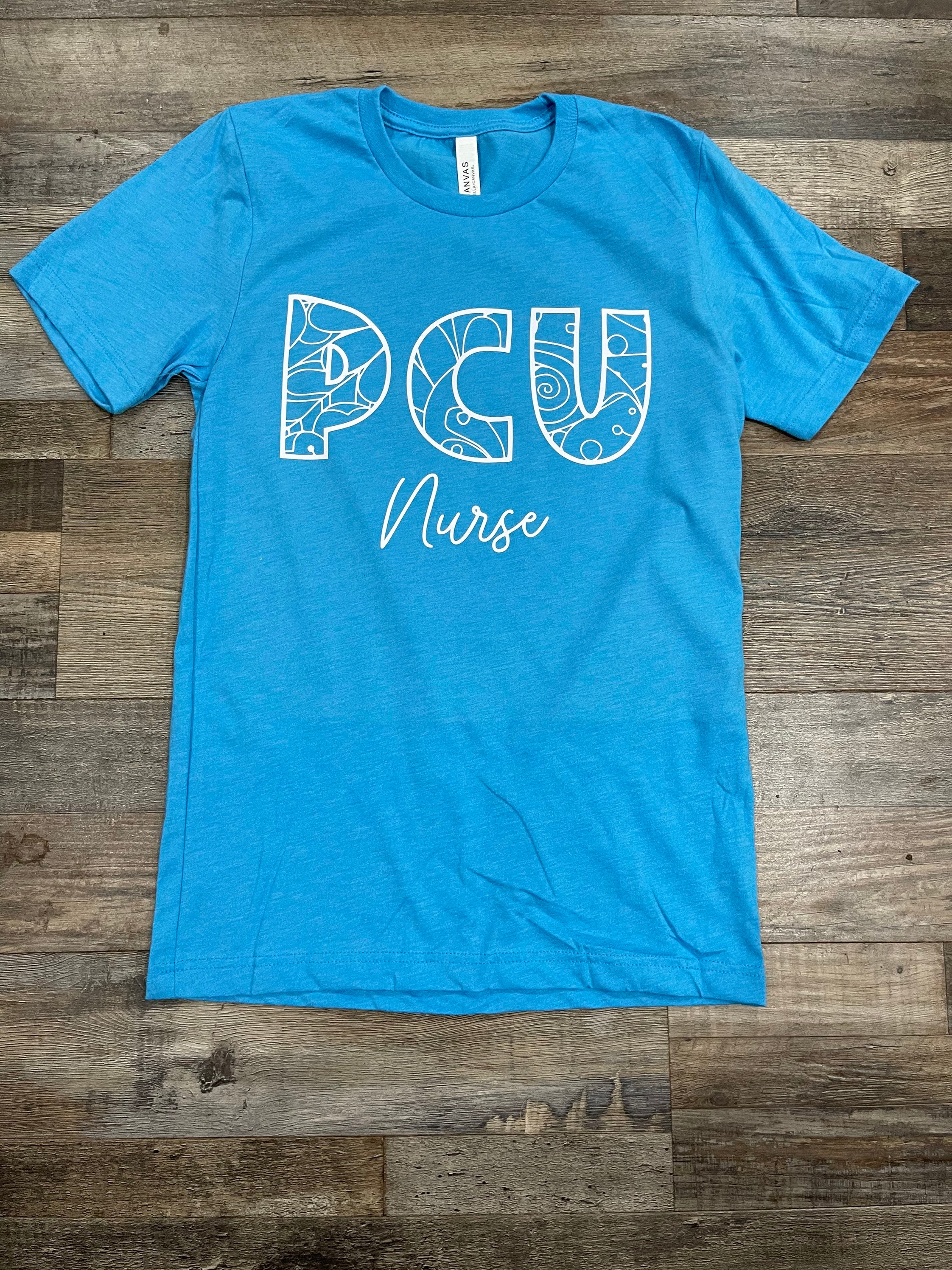Zentangle PCU nurse Shirt registered nurse T-shirt RN | Etsy