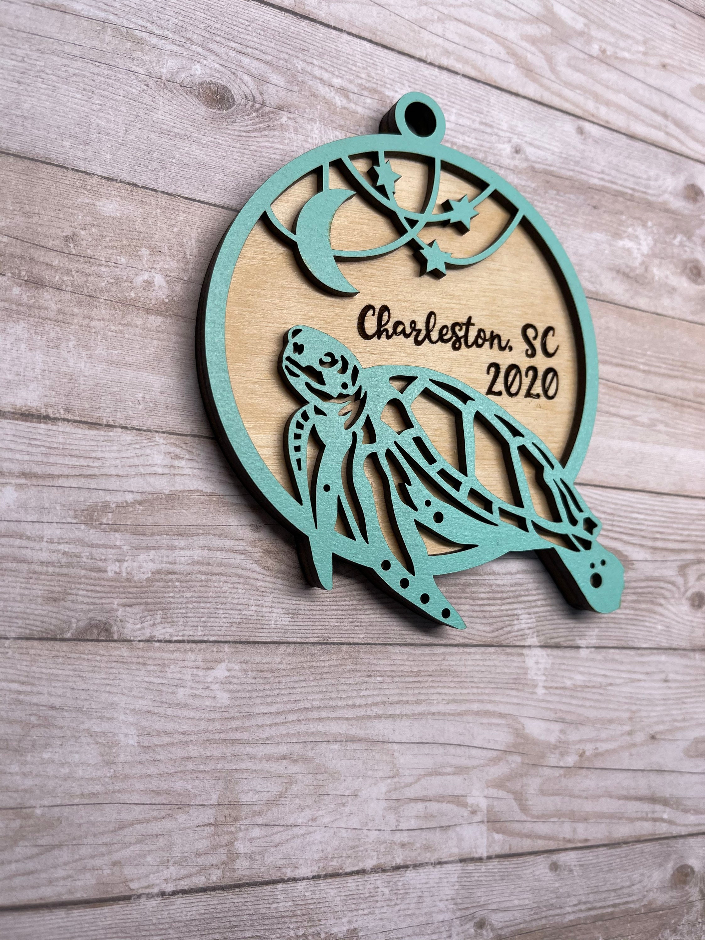 Sea Turtle Christmas Ornament, Turtle Ornament, Gift Idea, Stocking ...