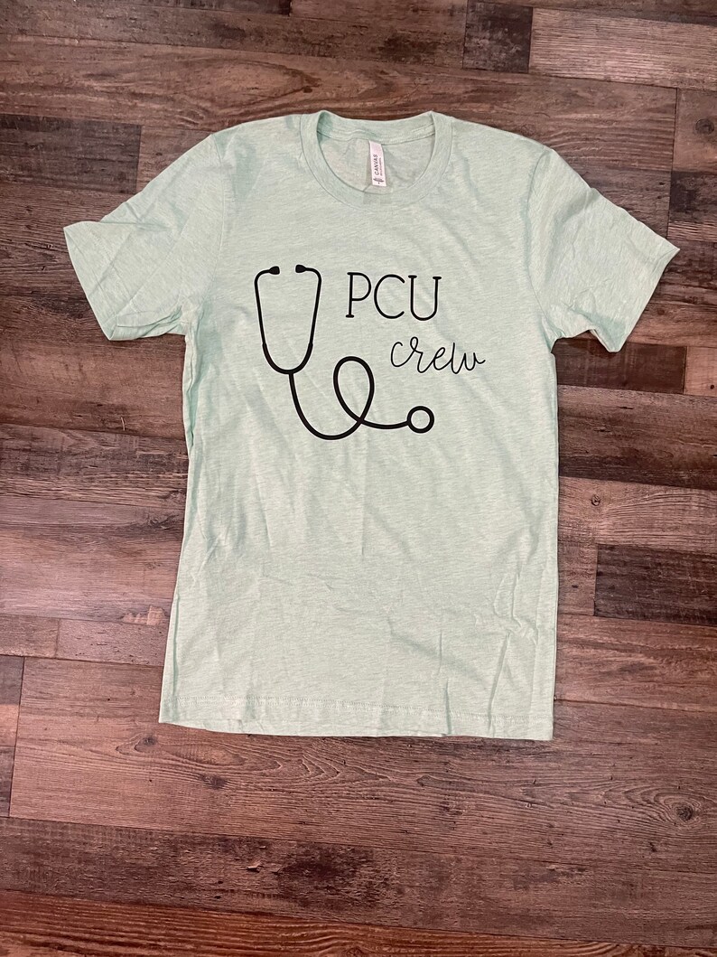 PCU Crew Shirt PCU Nurse Shirt Registered Nurse Tee RN - Etsy