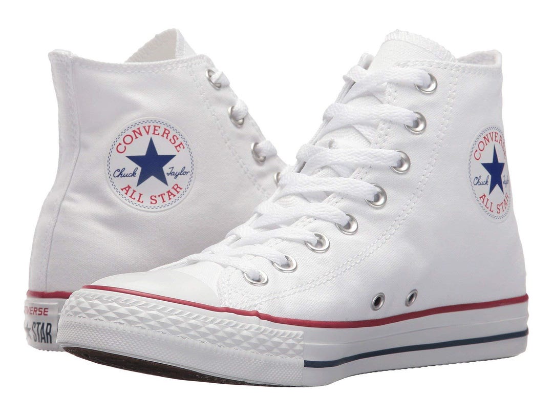 Simple Design - Custom Painted Chuck Taylor All Star Hi Top Converse - Etsy