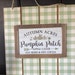 Pumpkin Patch Wood Sign Hanging Wood Sign Country Sign - Etsy