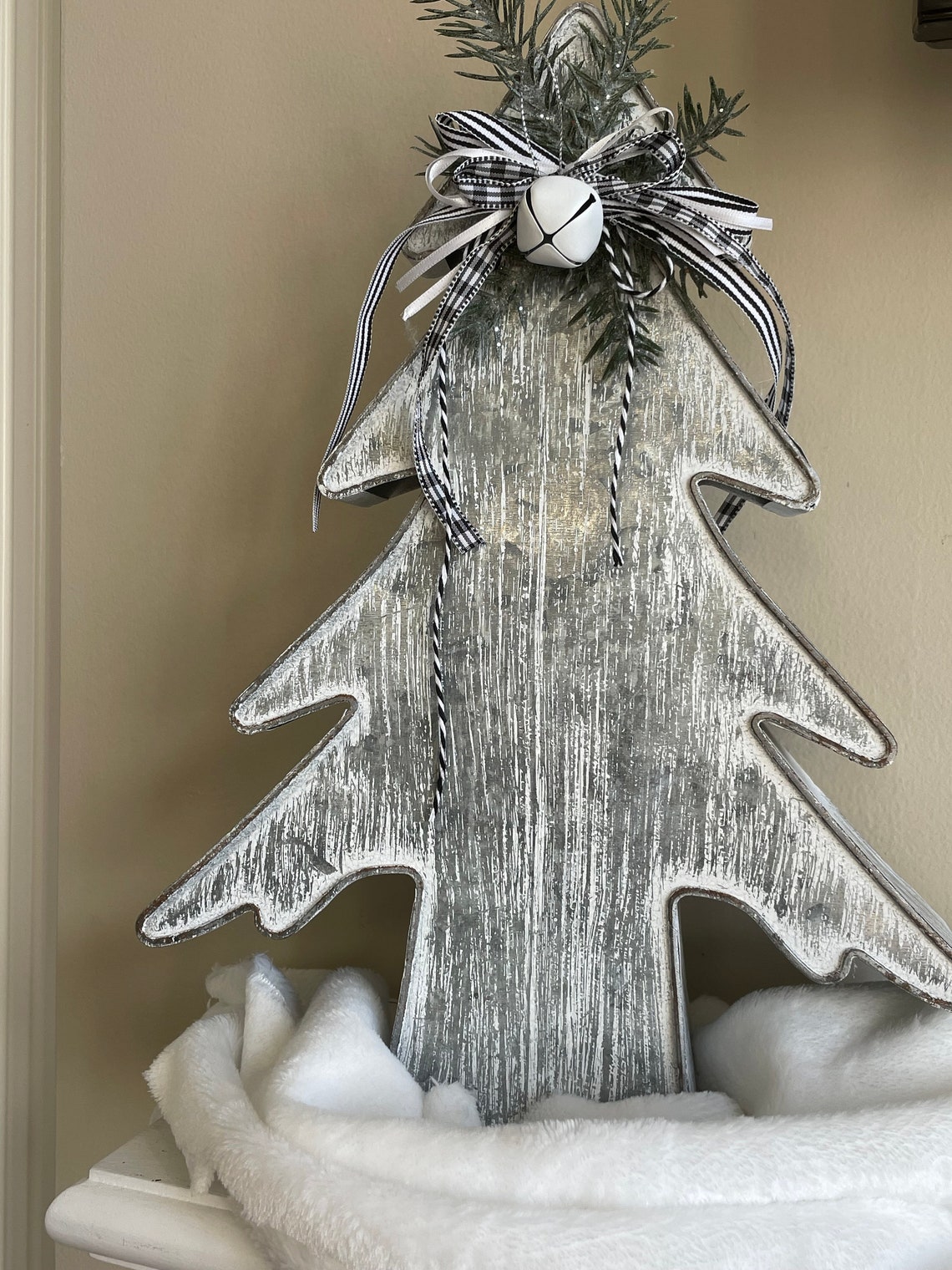 Galvanized Metal Trees Metal Trees Galvanized Christmas - Etsy