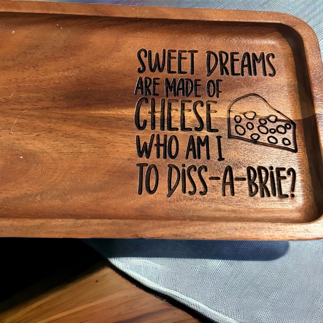 Decorative Cheese Tray Serving Tray Cheese Tray Funny - Etsy