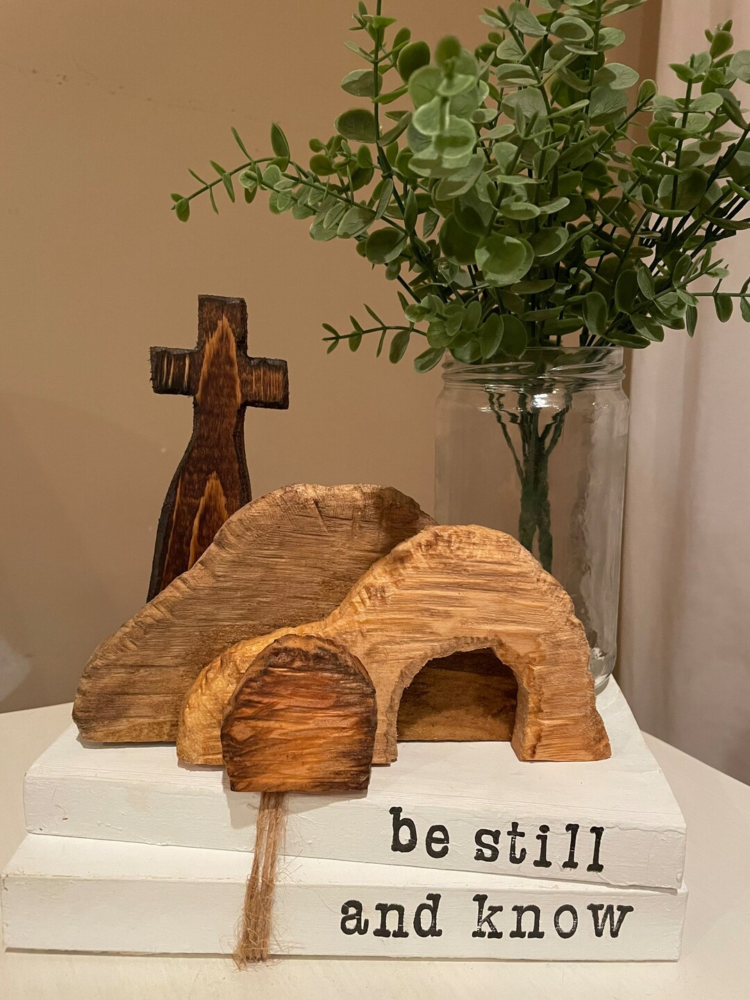 Wooden Empty Tomb Easter Display. - Etsy