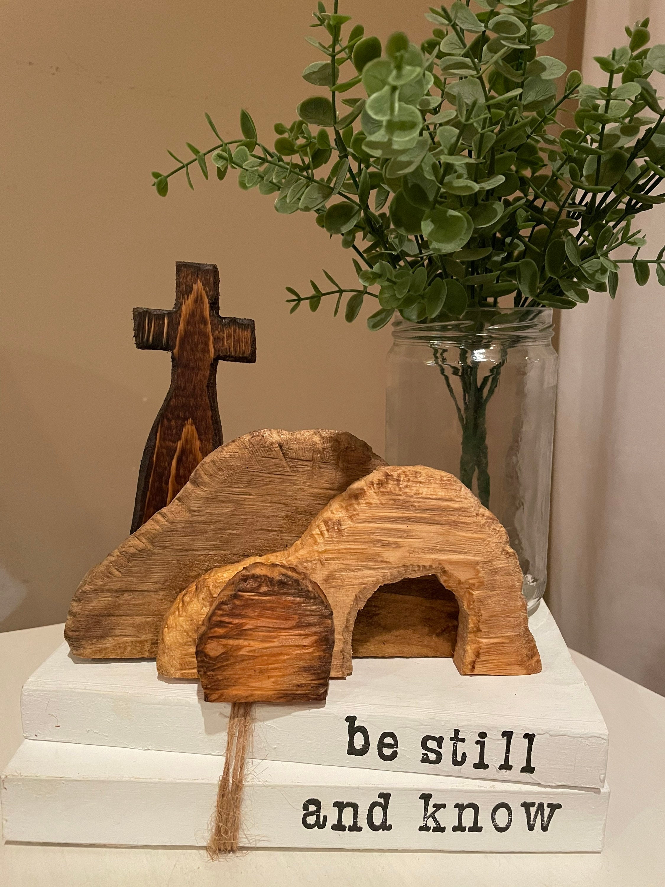 Wooden Empty Tomb Easter Display. - Etsy