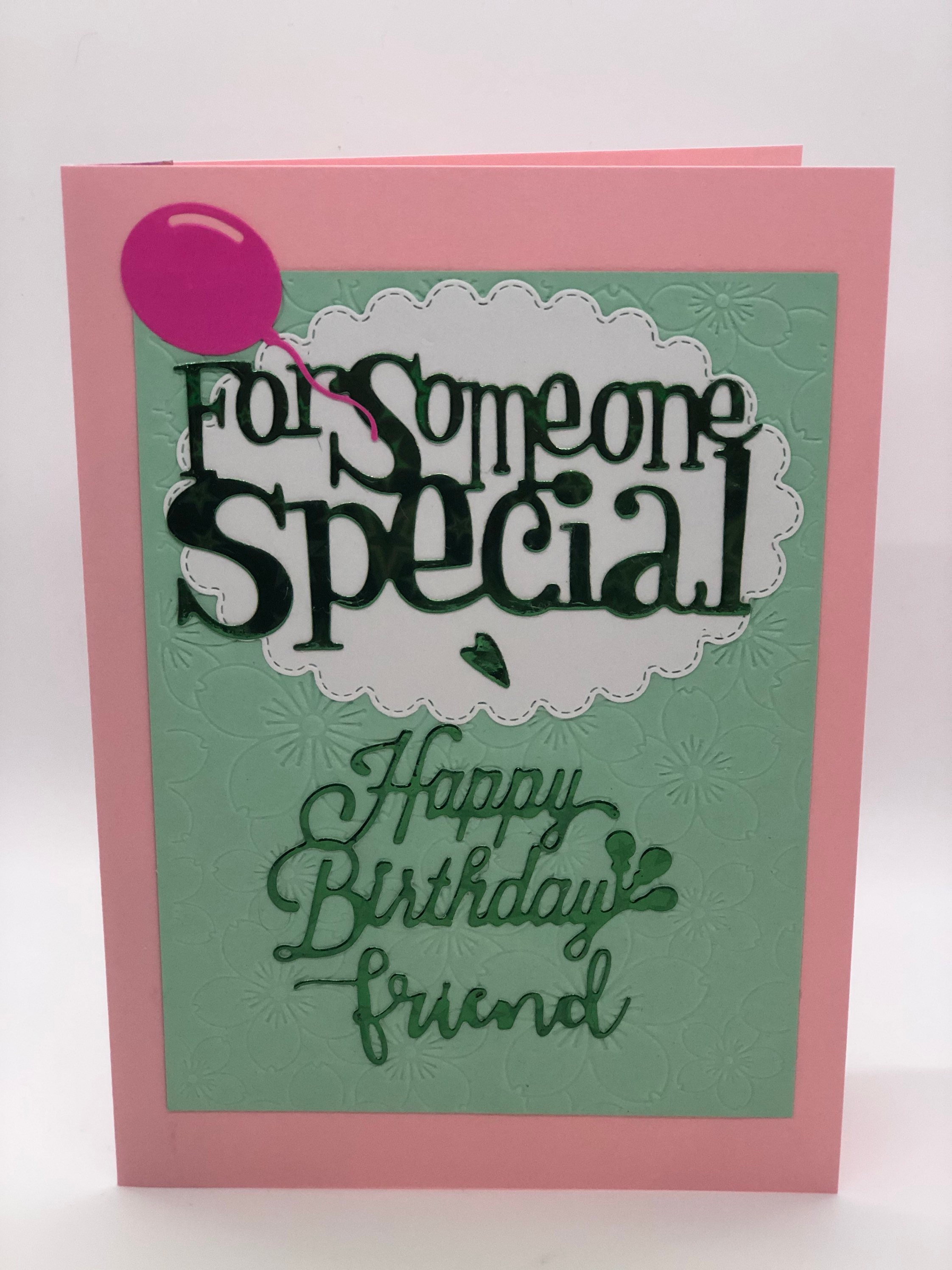 Handmade Birthday Cards For Someone Special