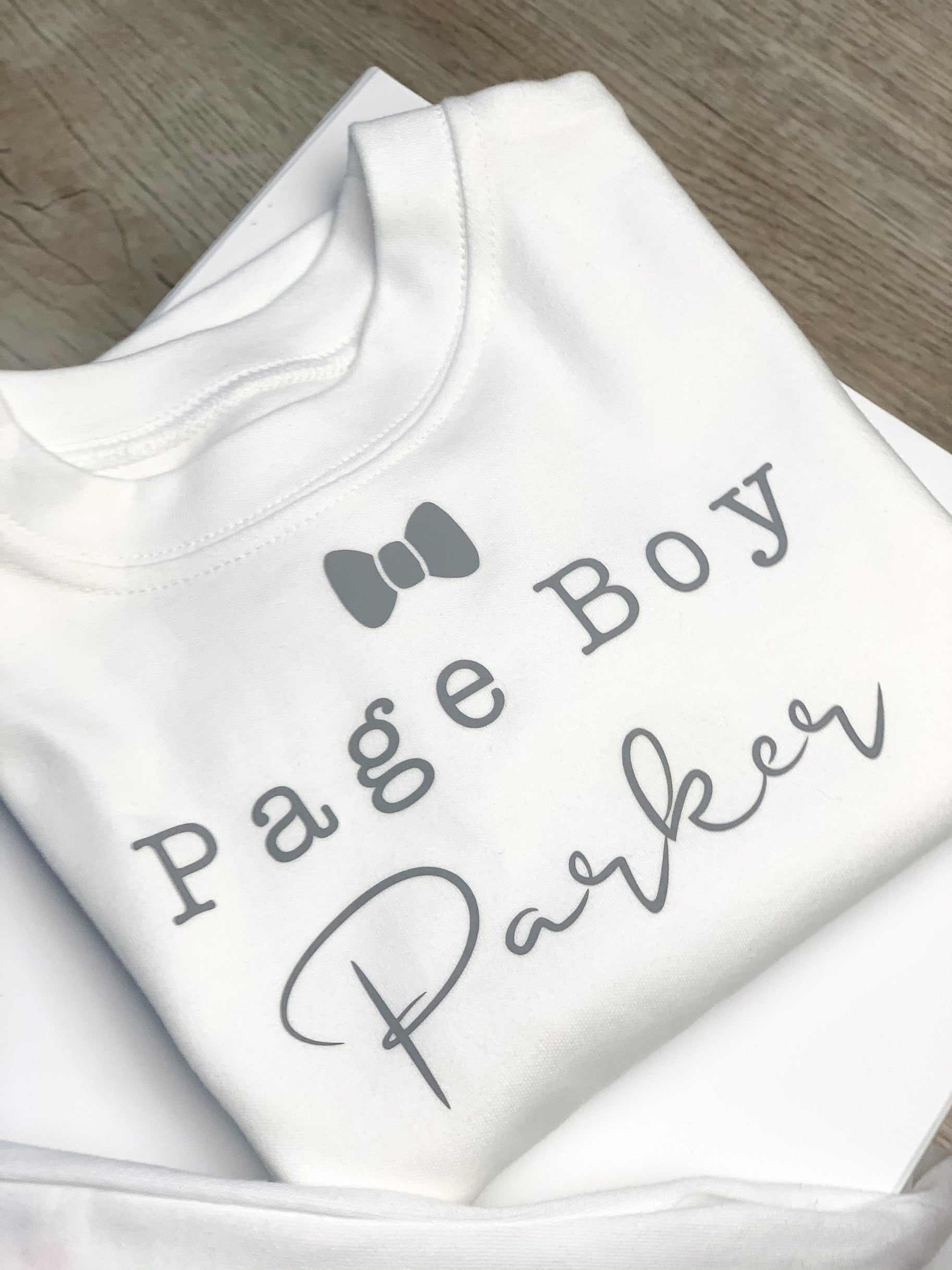 Page Boy Pyjamas Lounge Set Pjs Top Kids Wedding Personalised - Etsy UK