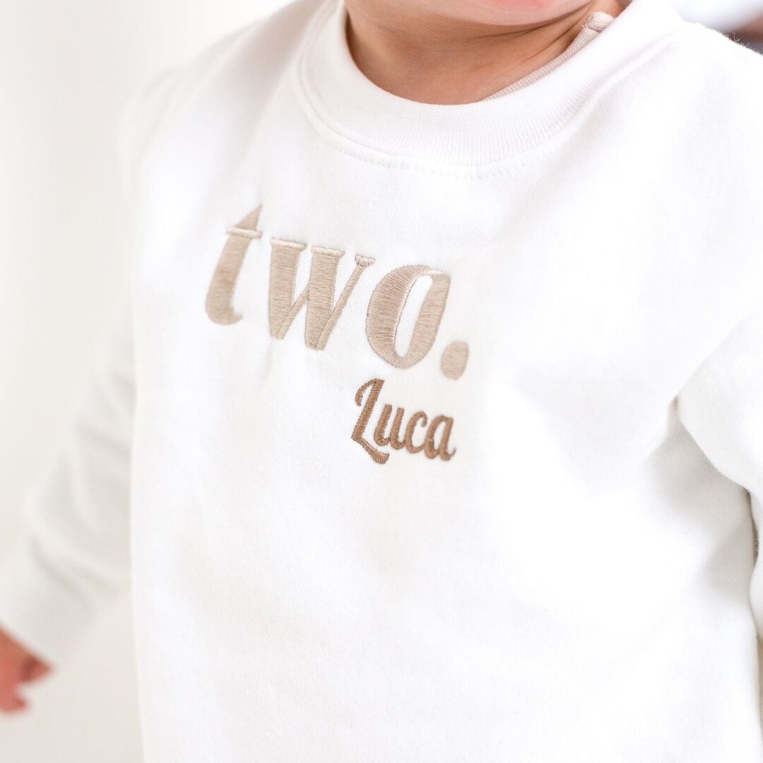 Personalized Birthday Sweatshirt - Cake Smash Outfit - Etsy