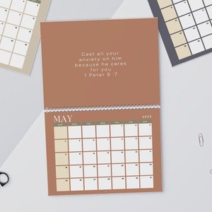 2025 Christian Bible Verse Wall Calendar - "11 X 8.5" Calendar ...