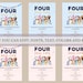 FOUR Real Life- Bluey Invite Bundle - Etsy