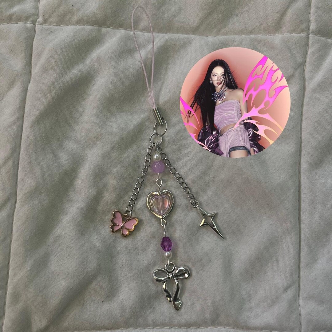 AESPA Ningning Supernova Themed Phone Charm/keychain - Etsy