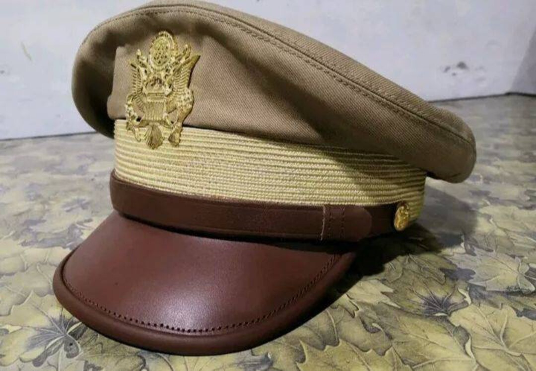 United States US Army Crusher HAT Military Authentic Officer Uniform ...