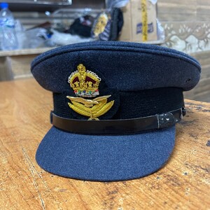 British Royal Air Force RAF Officers Peak Cap With Badge Kings - Etsy