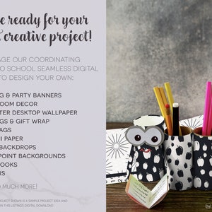 Back to School Desk Tags | Printable Classroom Name Plates | Black and ...