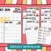 2024-2025 Editable School Year Calendar Printable Template Instant ...