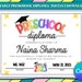 Editable Preschool Diploma Template Instant Download - Etsy