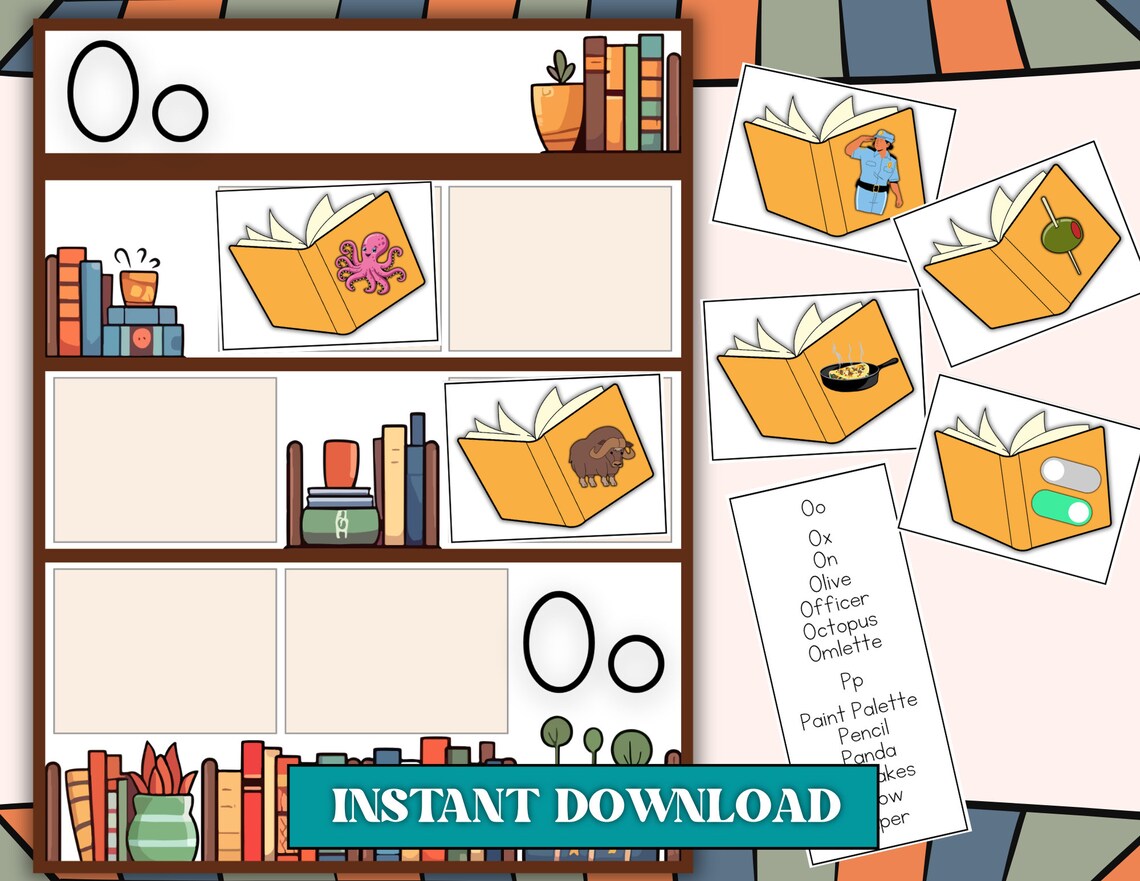 Beginning Sounds Printable Activity for Phonics Letter Sounds Activity ...