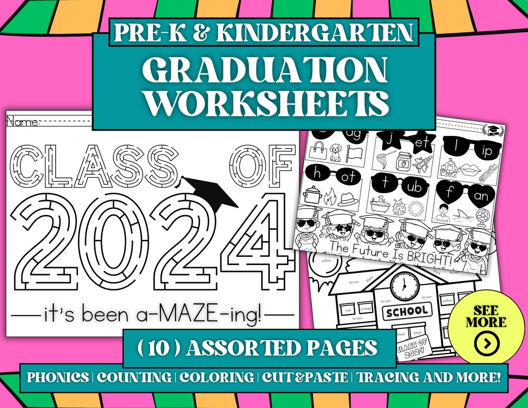 Preschool Graduation Printable for Kids Graduation Activity for ...