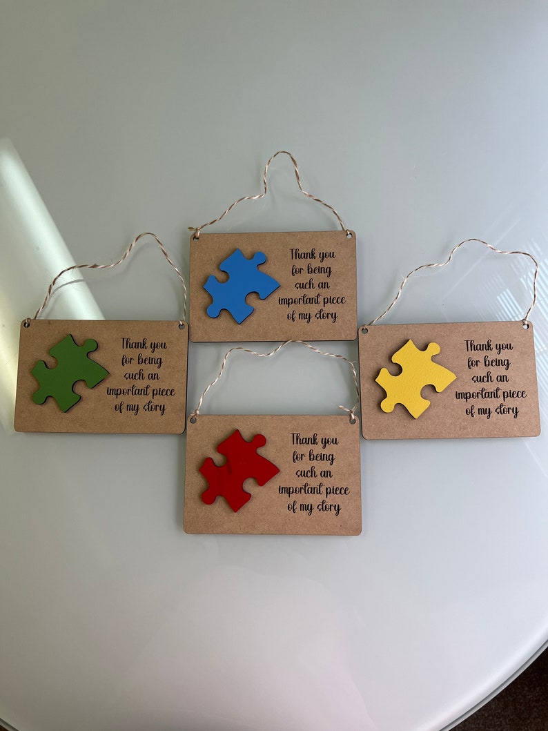 Engraved Autism Teacher Ornament: Thank You Gift - Etsy