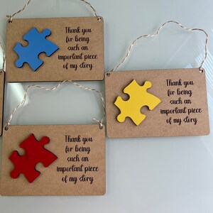 Thank You for Being Such an Important Part of My Story Ornament, Autism ...