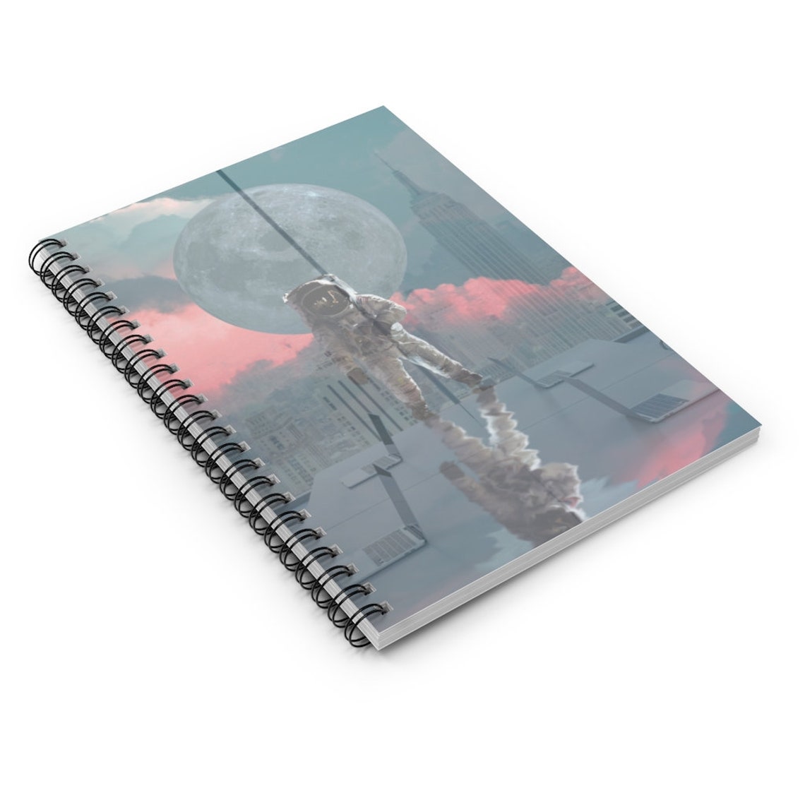 Office Astronaut Notebook Astronaut Journal Double - Etsy
