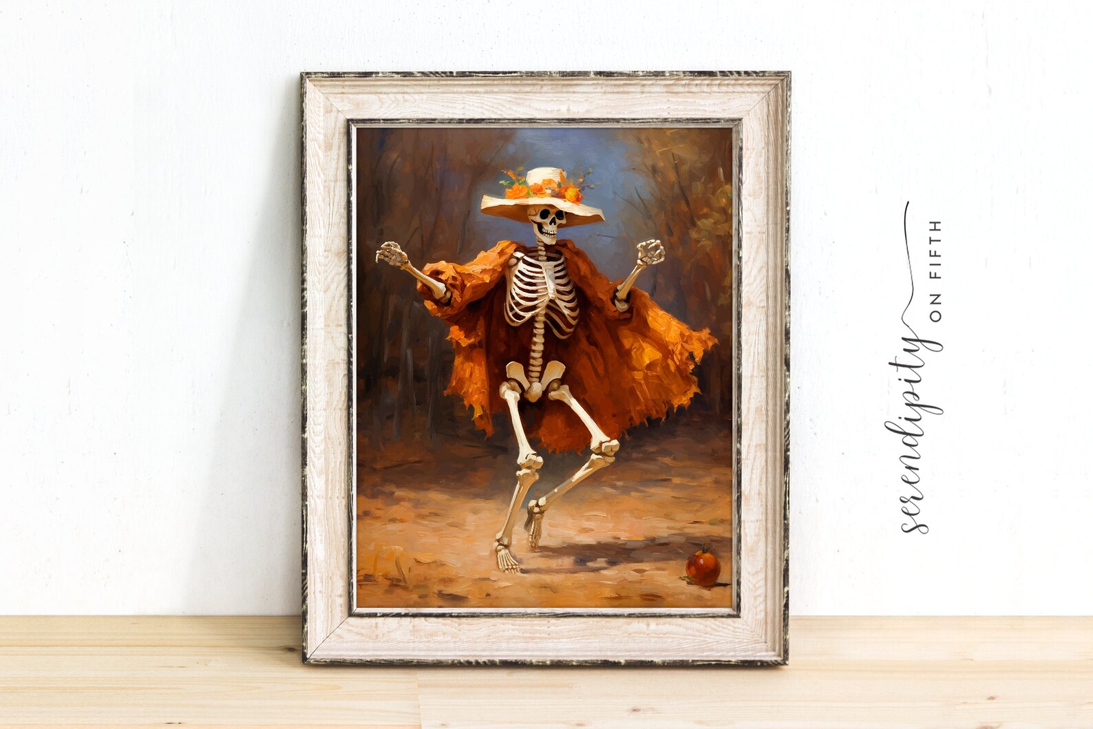 Dancing Skeleton | Halloween Decor | Halloween Printable | Digital ...