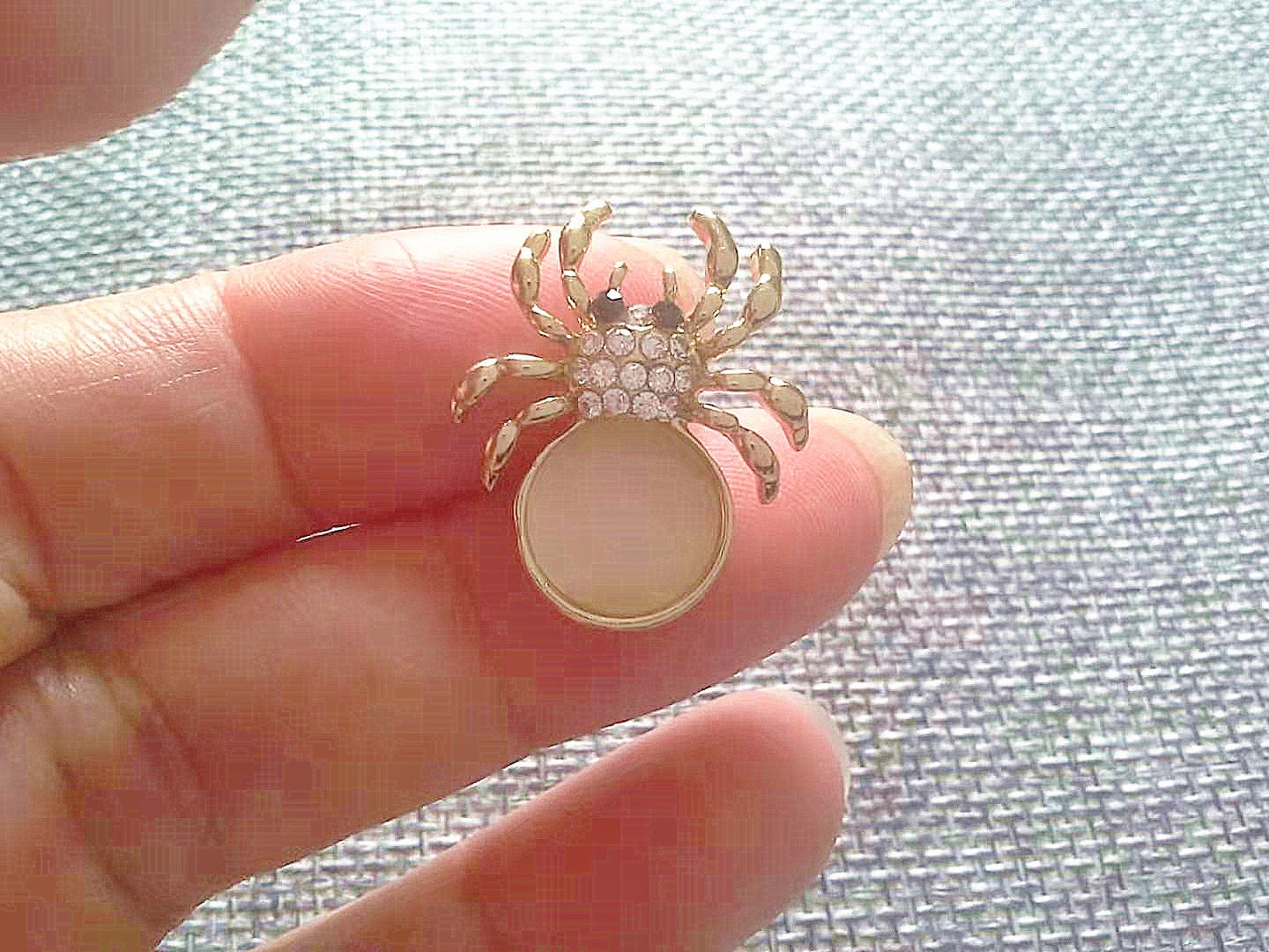 Spider Lapel Pin Enamel Pin Badge Insects in Hats Spider in - Etsy