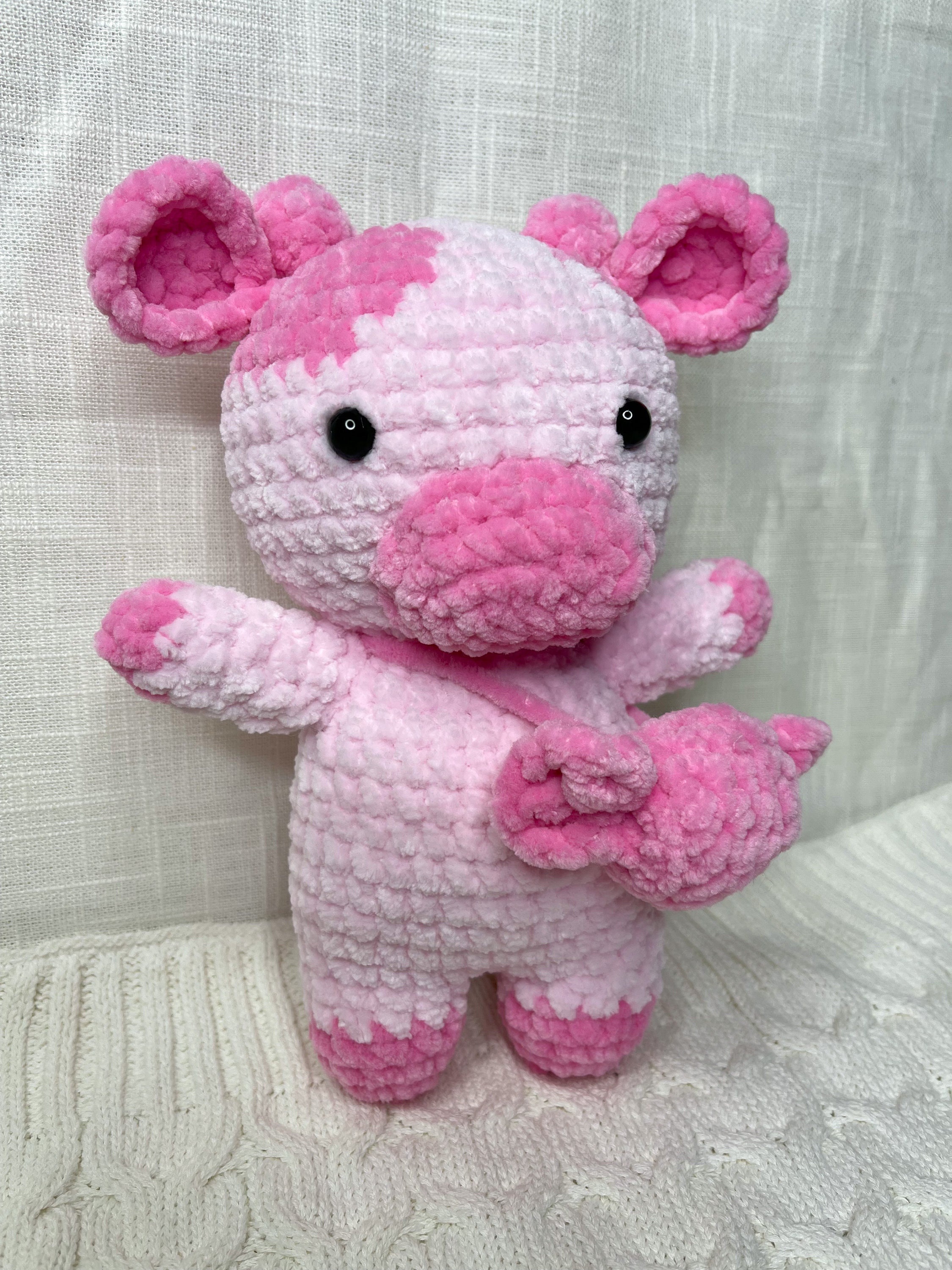 Cow Plushy Crochet Cow Handmade Cow - Etsy