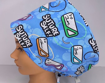 Funny Scrub Caps Women - Etsy