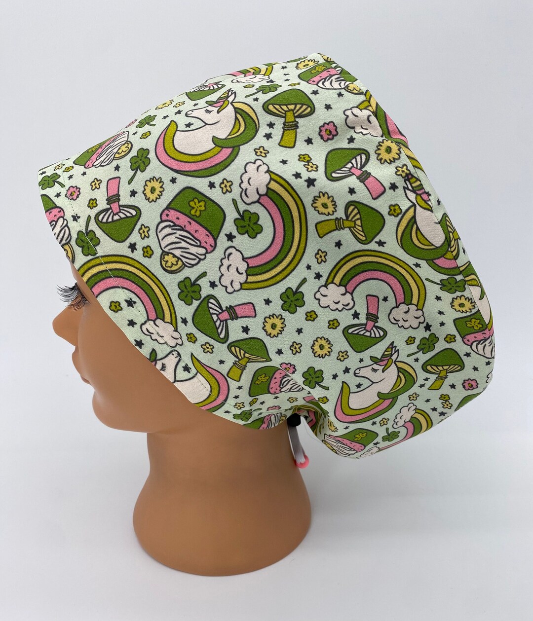 Patty Cakes, Cute Scrub Cap, Women's Euro Scrub Cap, Surgical Hat ...