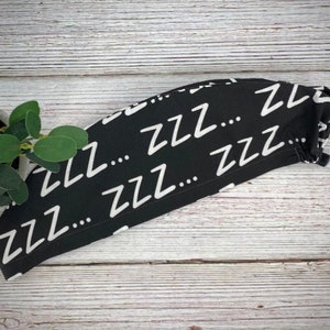 ZZZ, MENS Scrub Cap, Black Funny Sleep Surgical Hat - Etsy