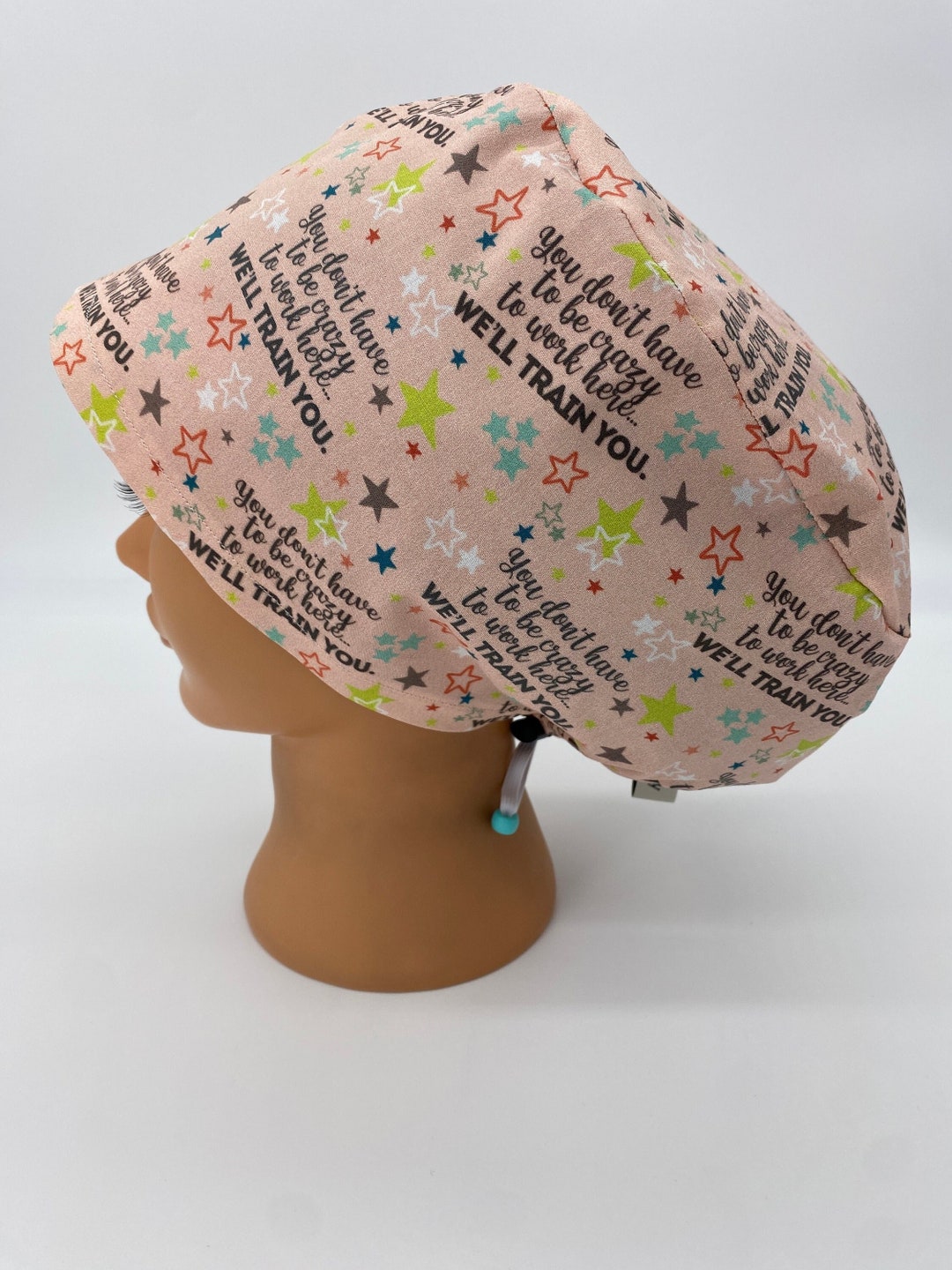 Funny Trainee Operating Room Scrub Cap, Women's Euro Scrub Cap ...