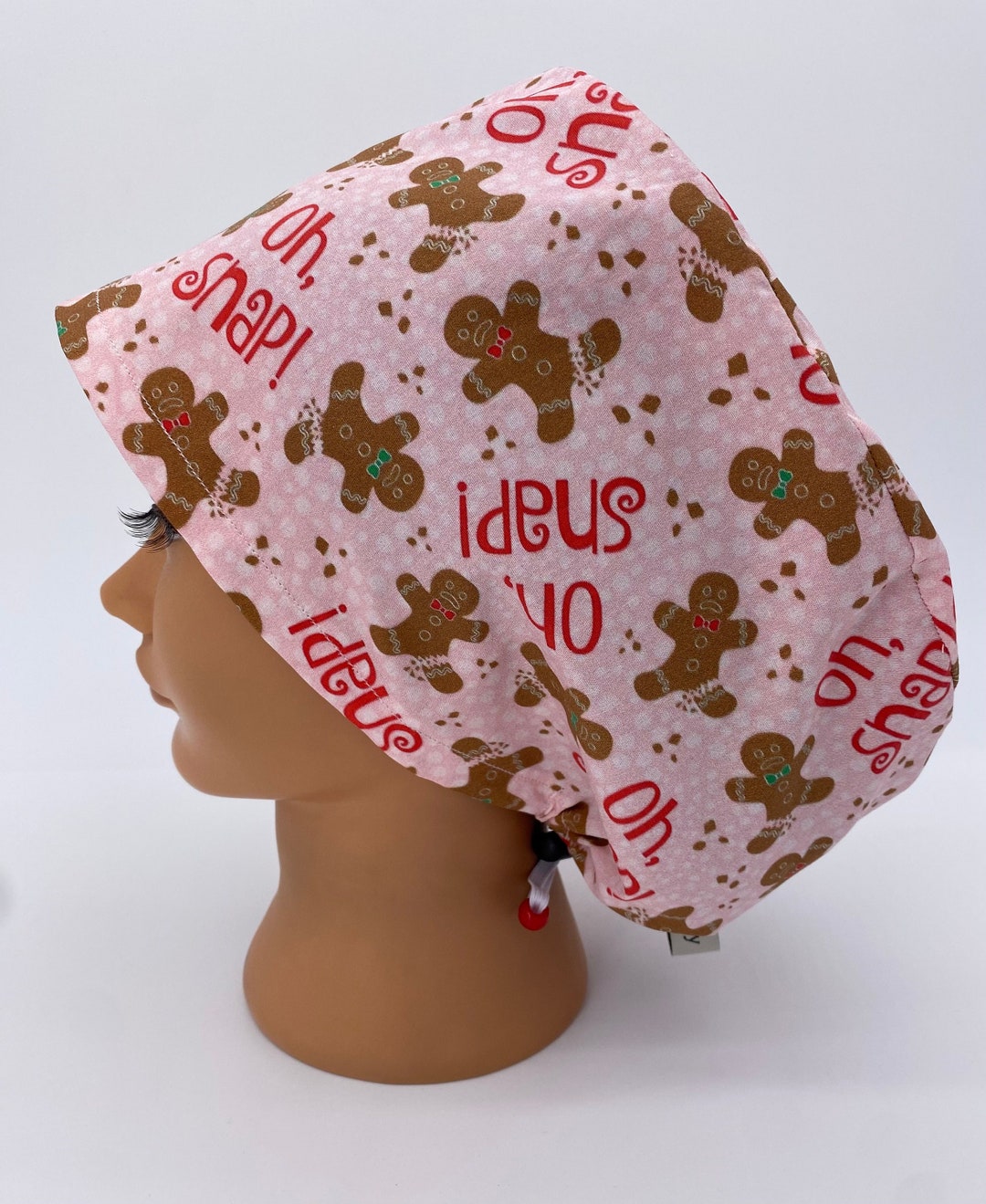 SNAP, Women's Euro Scrub Cap, Surgical Hat, Cute Scrub Cap, Funny Scrub ...
