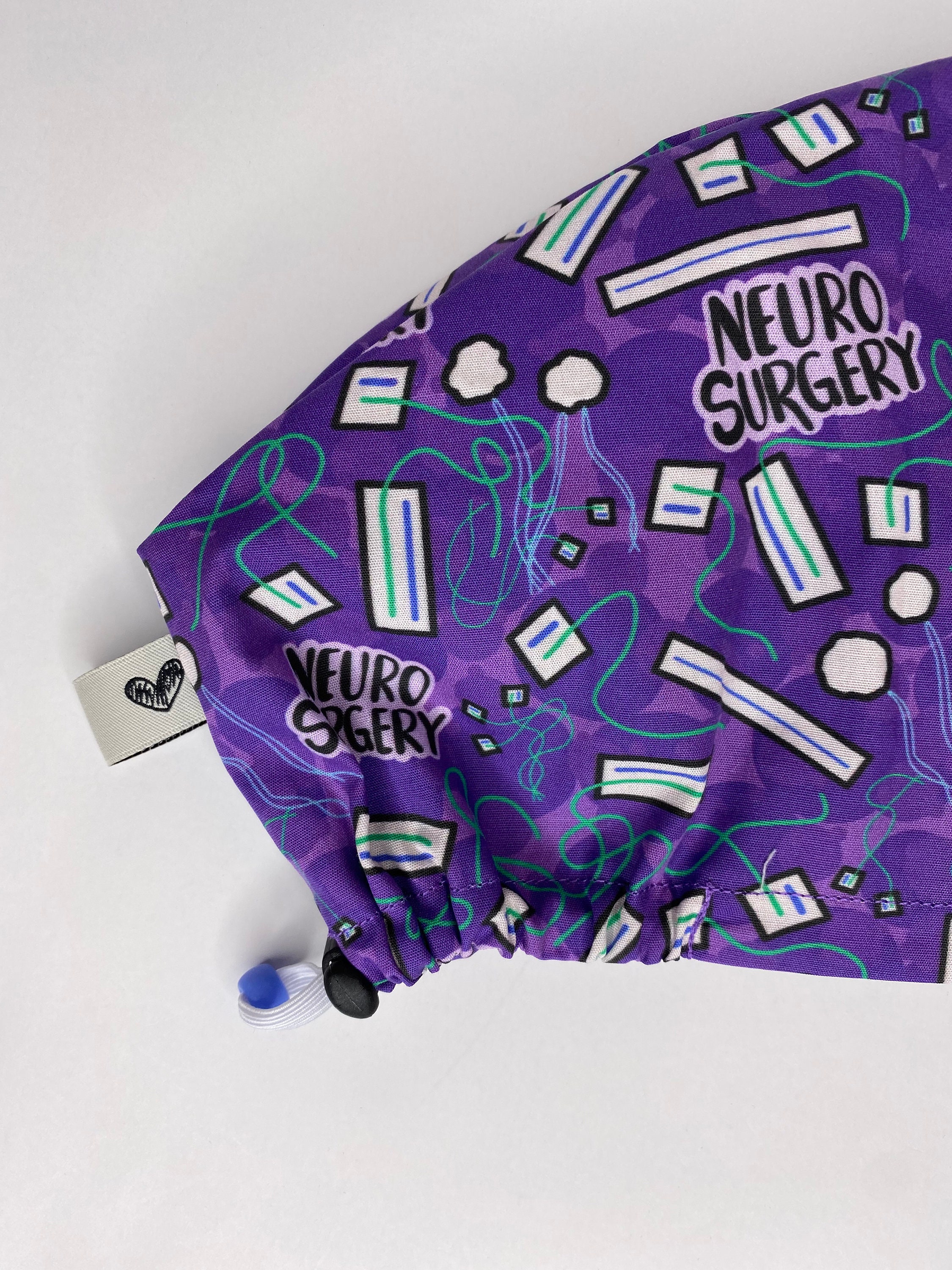 Neuro Surgery Womens Euro Scrub Cap Surgical Hat - Etsy