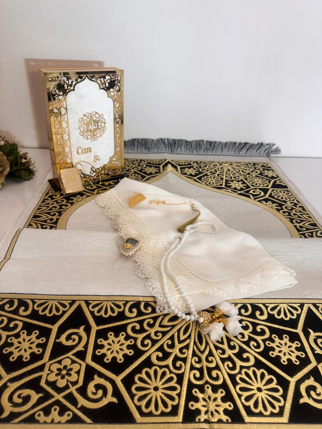 Quran Gift Set,islamic Prayer Set ,islamic Gift Set, Prayer Mat, Quran ...