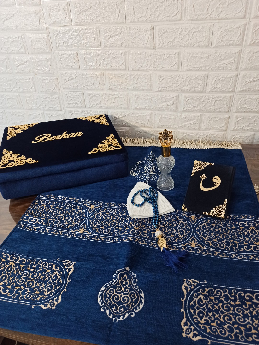 Quran Gift Set,islamic Prayer Set ,islamic Gift Set, Prayer Mat, Quran ...