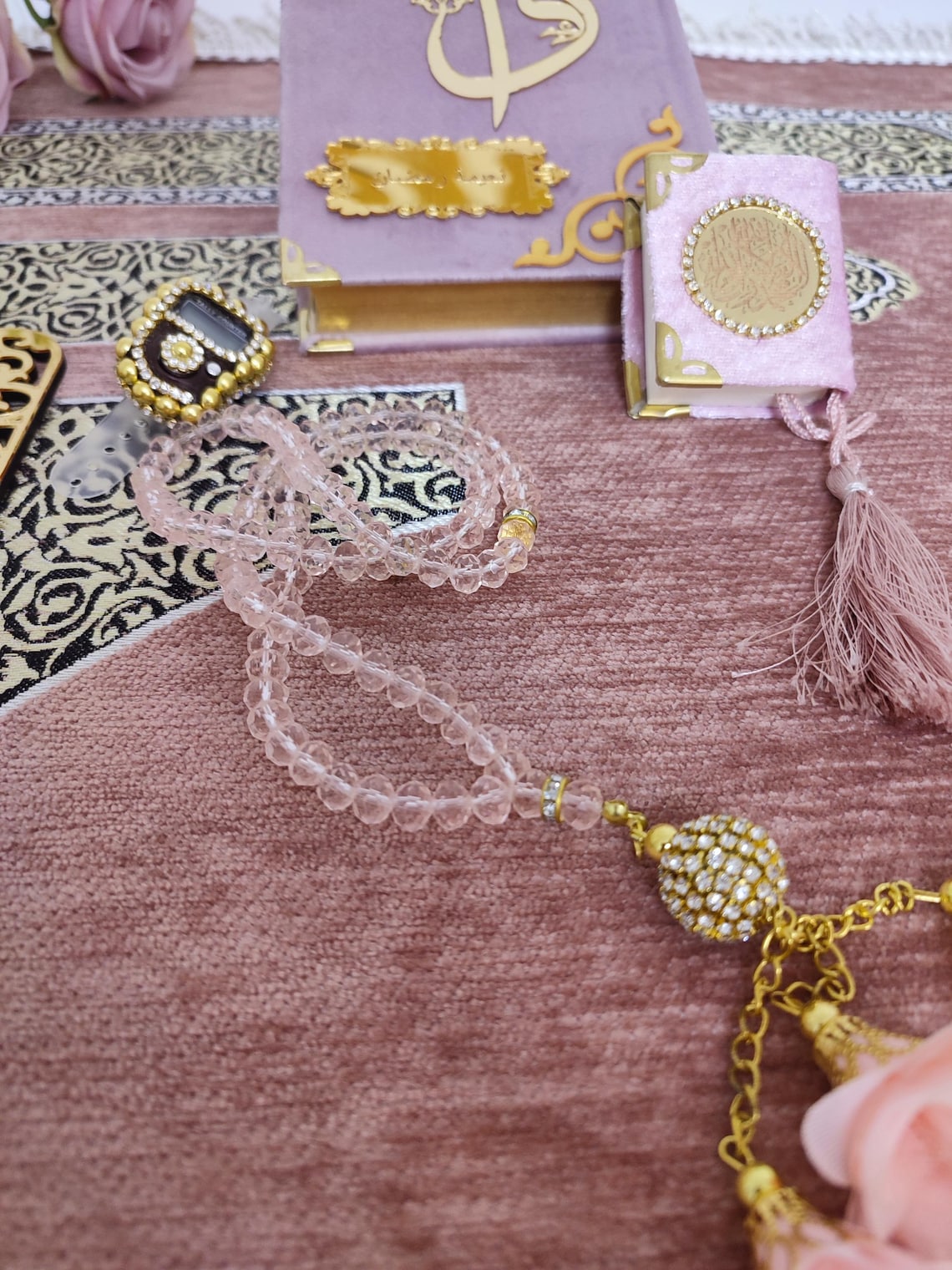 Pink Islamic Prayer Set, Quran Gift Box, Muslim Bride Dowry - Etsy